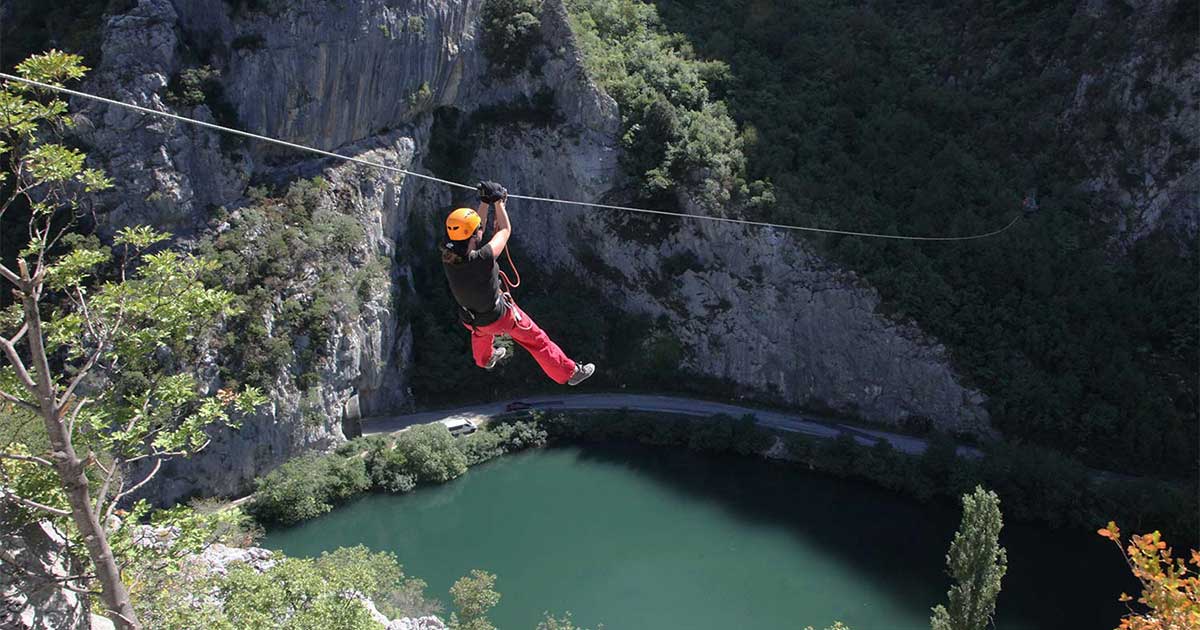 Zipline Adventure in Omis – Private Tour from Split
